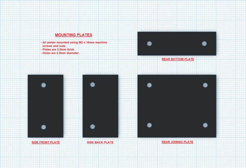 Binding Plates for Filament Rack System by CDP_YYC - MakerWorld