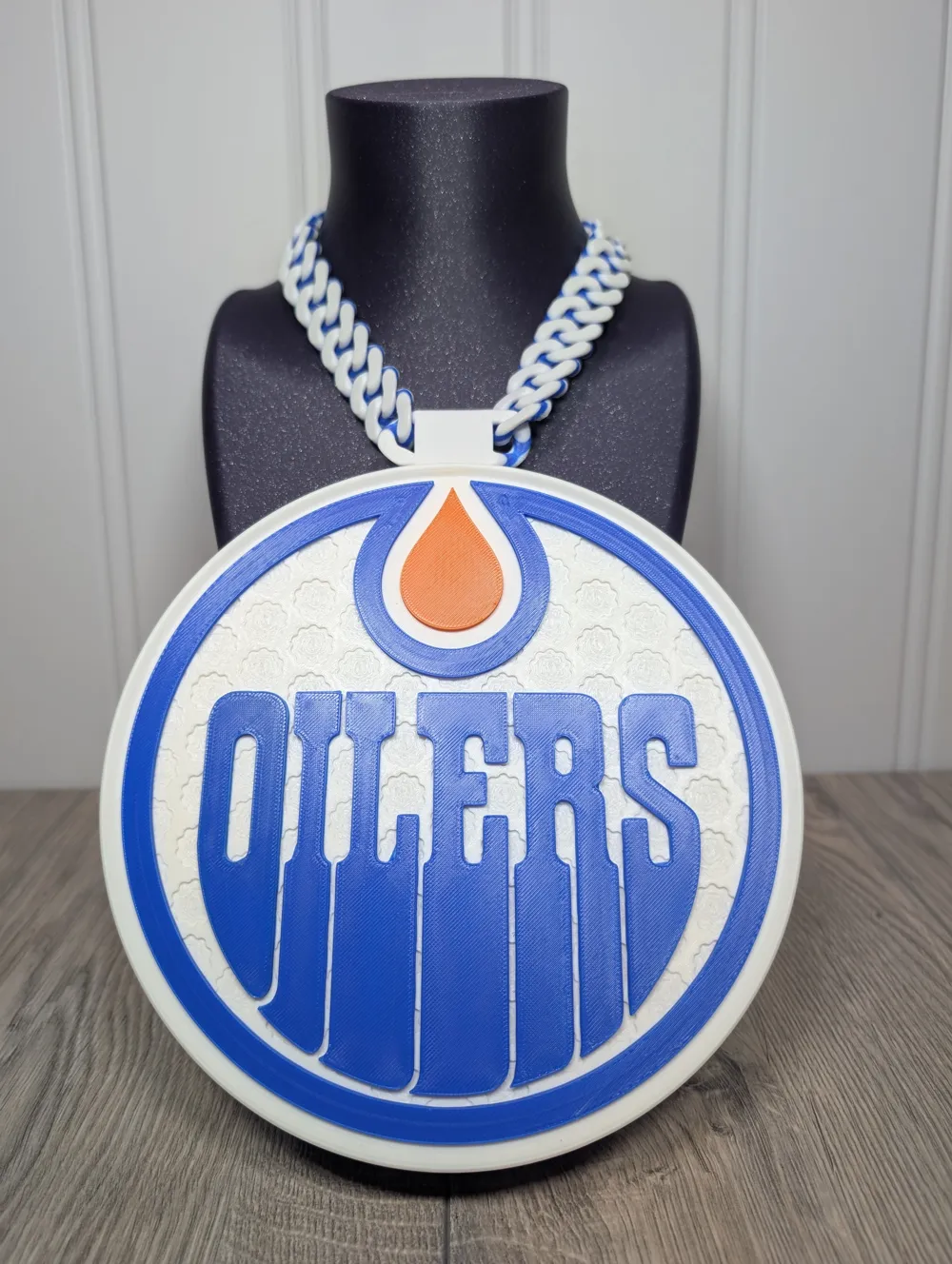 Edmonton Oilers Oversized Pendant and Chain by MFDesigns3D MakerWorld ...