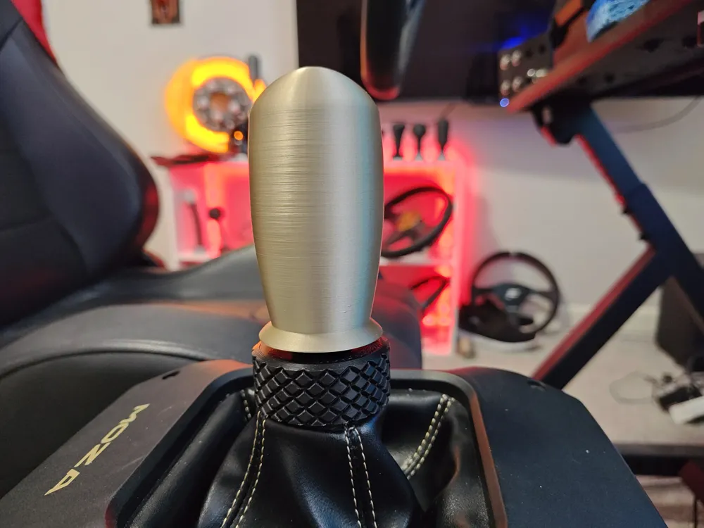 Moza AB9 Thic style shift knob - Free 3D Print Model - MakerWorld
