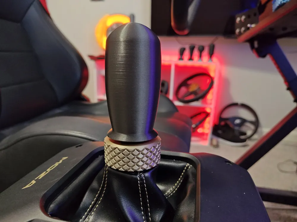 Moza AB9 Thic style shift knob - Free 3D Print Model - MakerWorld