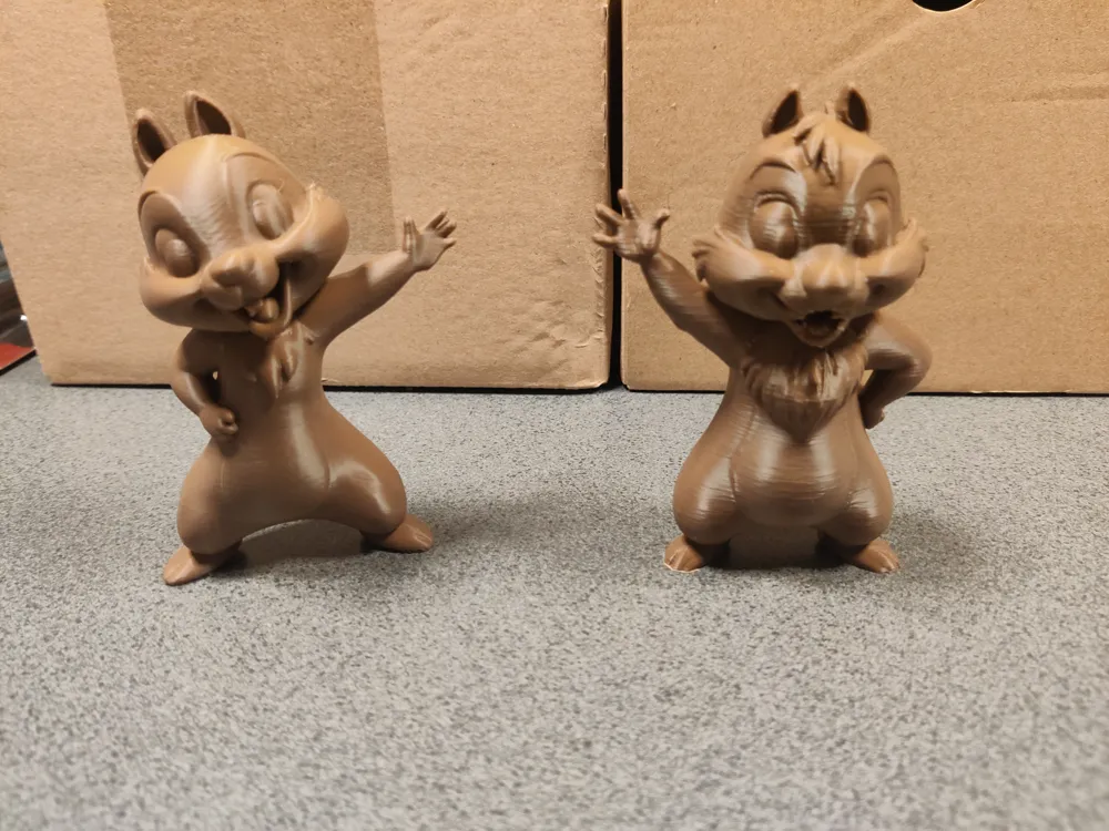 Chip and Dale, one color by BobZter MakerWorld: Download Free 3D Models