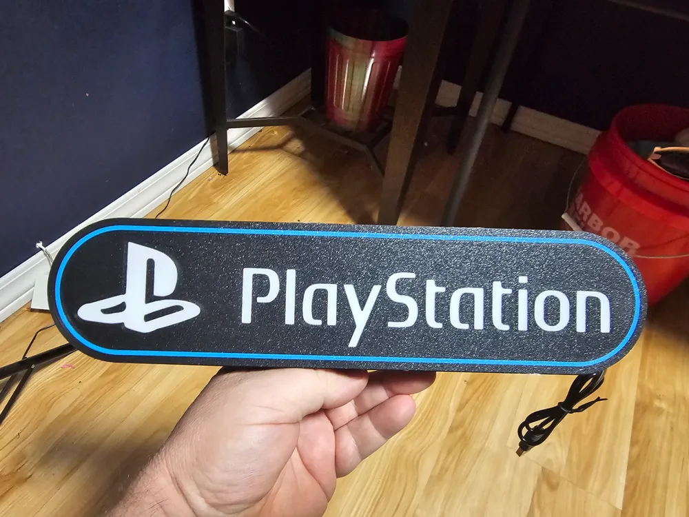 PlayStation led sign by joshdusseau - MakerWorld