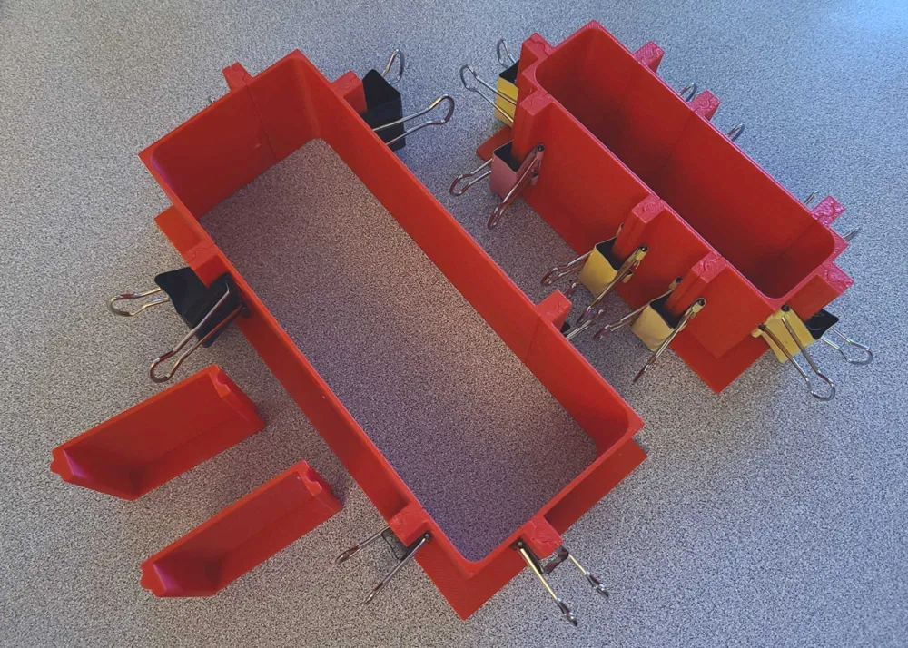 Silicone Mold Box - Configurable - Free 3D Print Model - MakerWorld