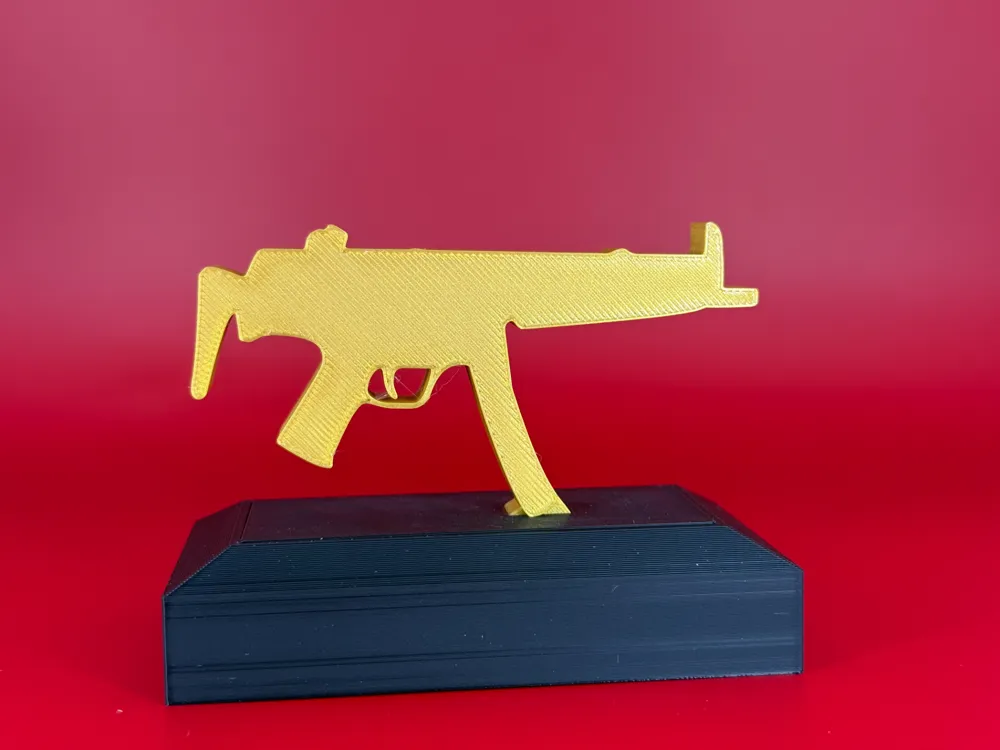 MP5枪奖杯 - 免费 3D 打印模型 - MakerWorld