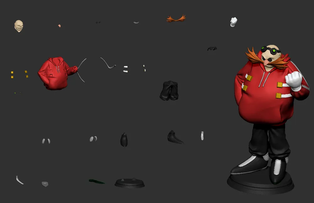 Dr eggman Urban Vibes - Free 3D Print Model - MakerWorld