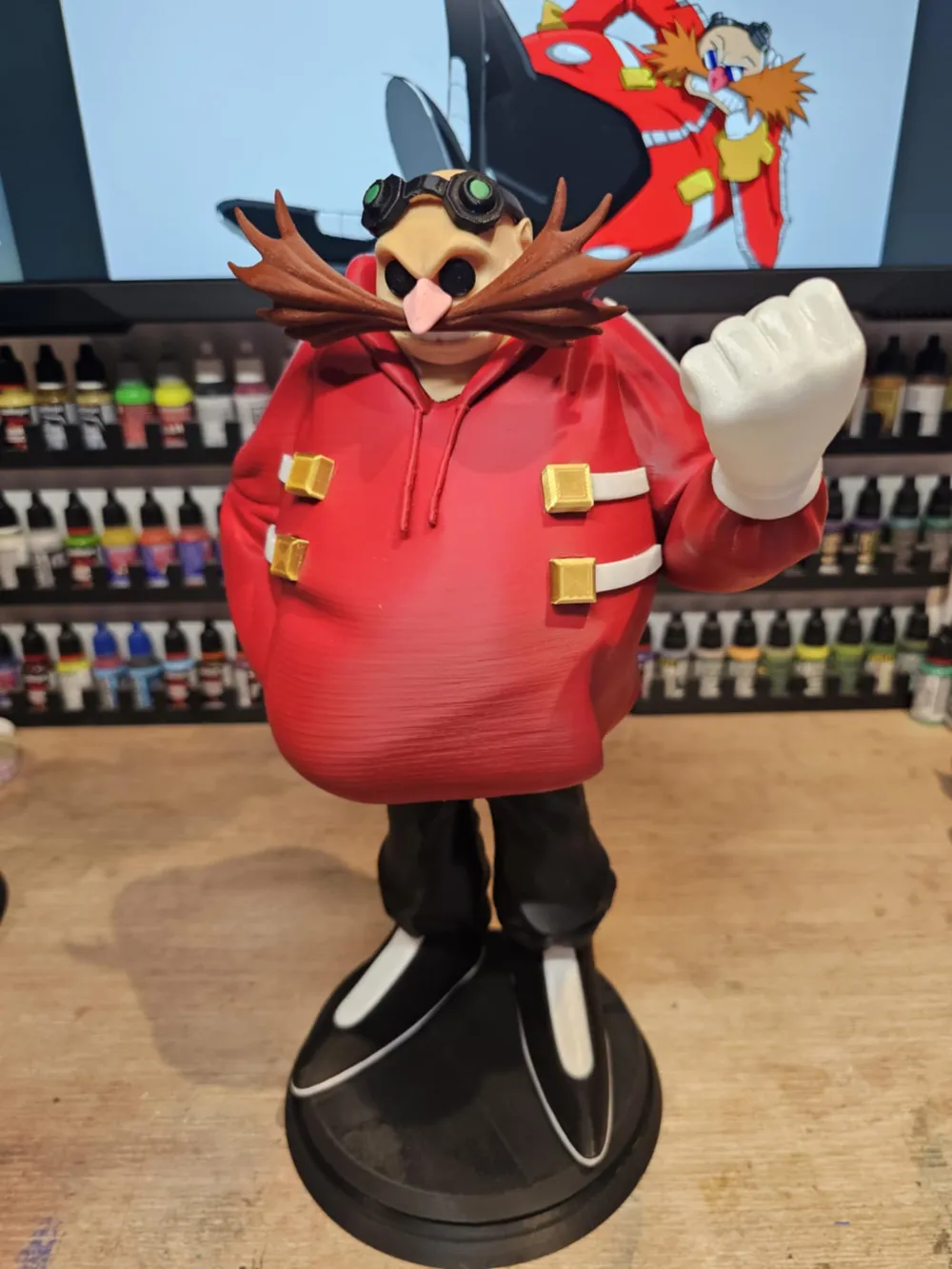 Dr eggman Urban Vibes by Aki3D MakerWorld: Download Free 3D Models