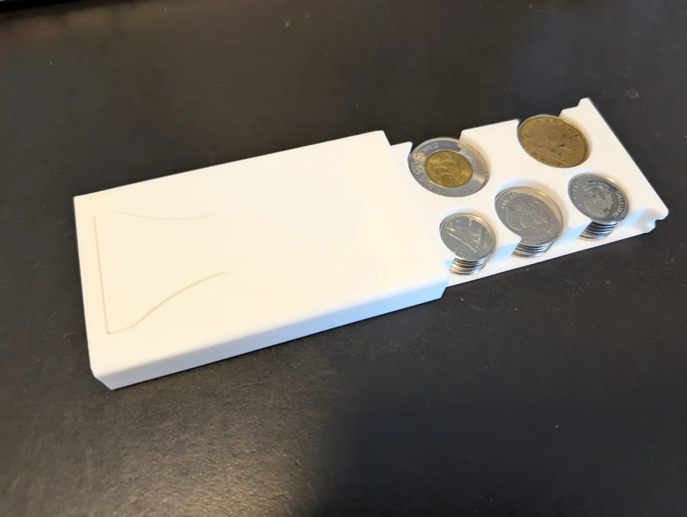 Coin Holder Wallet - Free 3D Print Model - MakerWorld