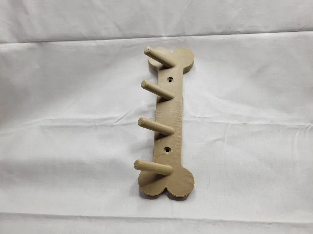 DOG BONE Leash, Collar, Keys Hanger - Free 3D Print Model - MakerWorld