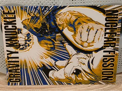 One Punch Man Chapter 176 Gravity Knuckle Hueforge - Free 3D Print ...