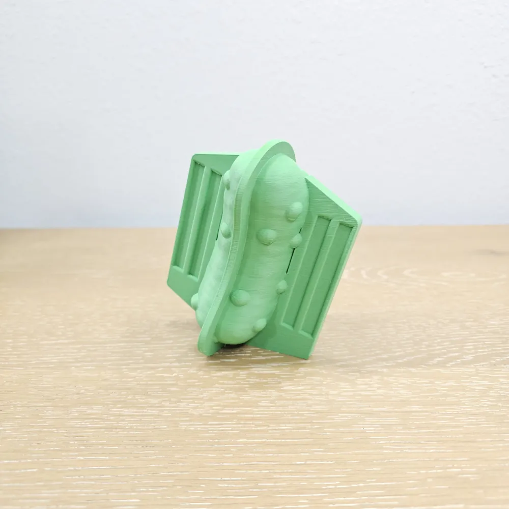 Pickle Snow Missiles - Snowball Mold - Free 3D Print Model - MakerWorld