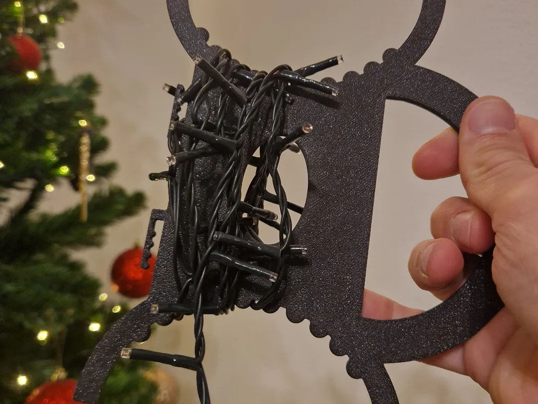 christmas light rope winder - Free 3D Print Model - MakerWorld