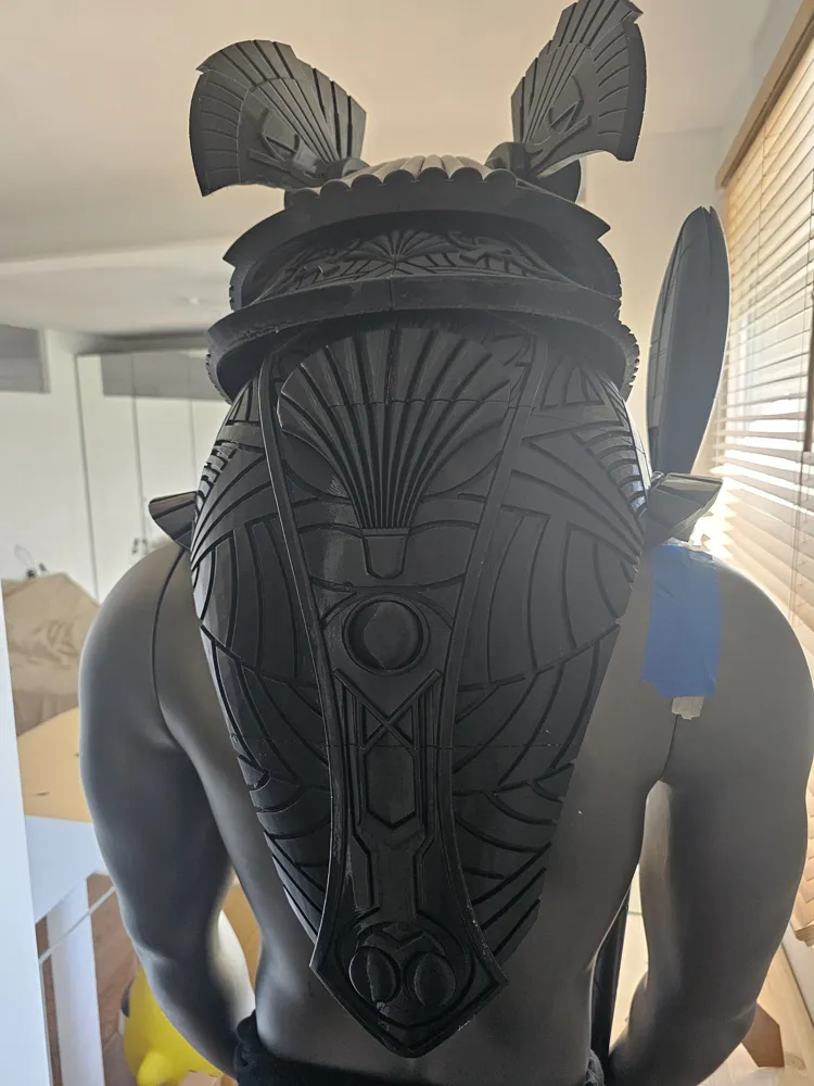 Stargate Horus Cosplay Helm - Free 3D Print Model - MakerWorld