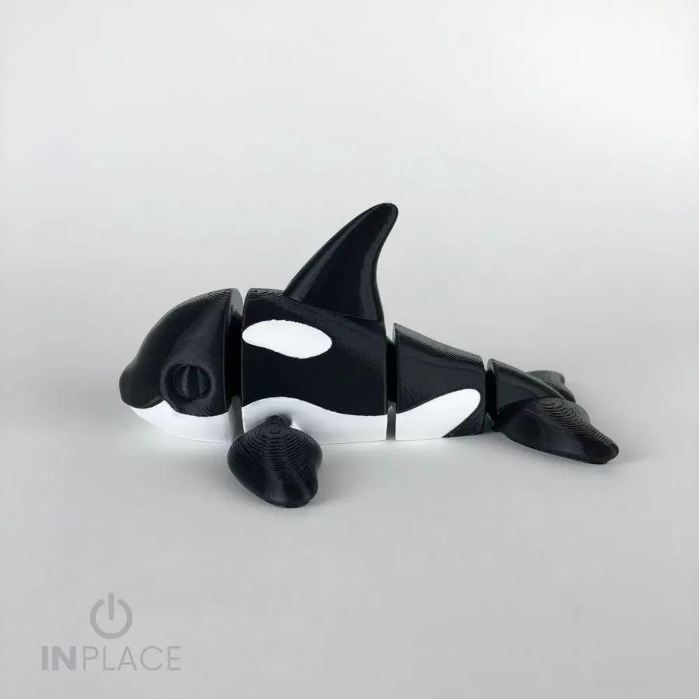 Cute Orca Articulated by InPlace MakerWorld: Download Free 3D Models
