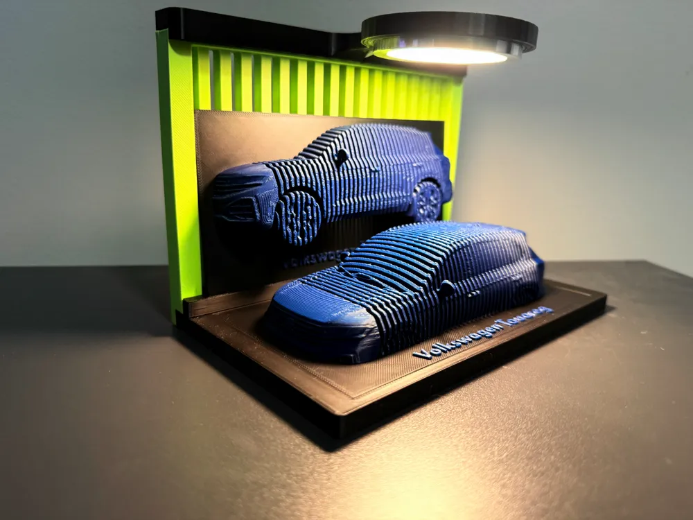 Volkswagen Touareg (2025) - Layered Car model! - Free 3D Print Model ...