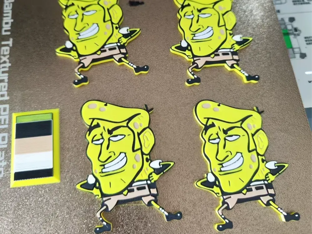 SpongeBob Fridge Magnet by 团吖 - MakerWorld