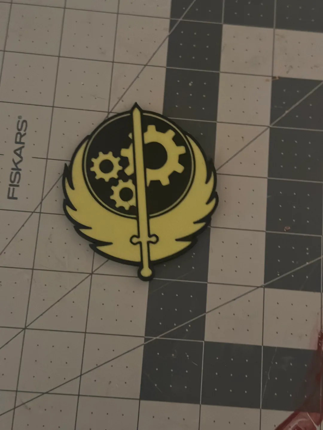 Aimant de la Confrérie de l'Acier de Fallout - Modèle d'Impression 3D ...