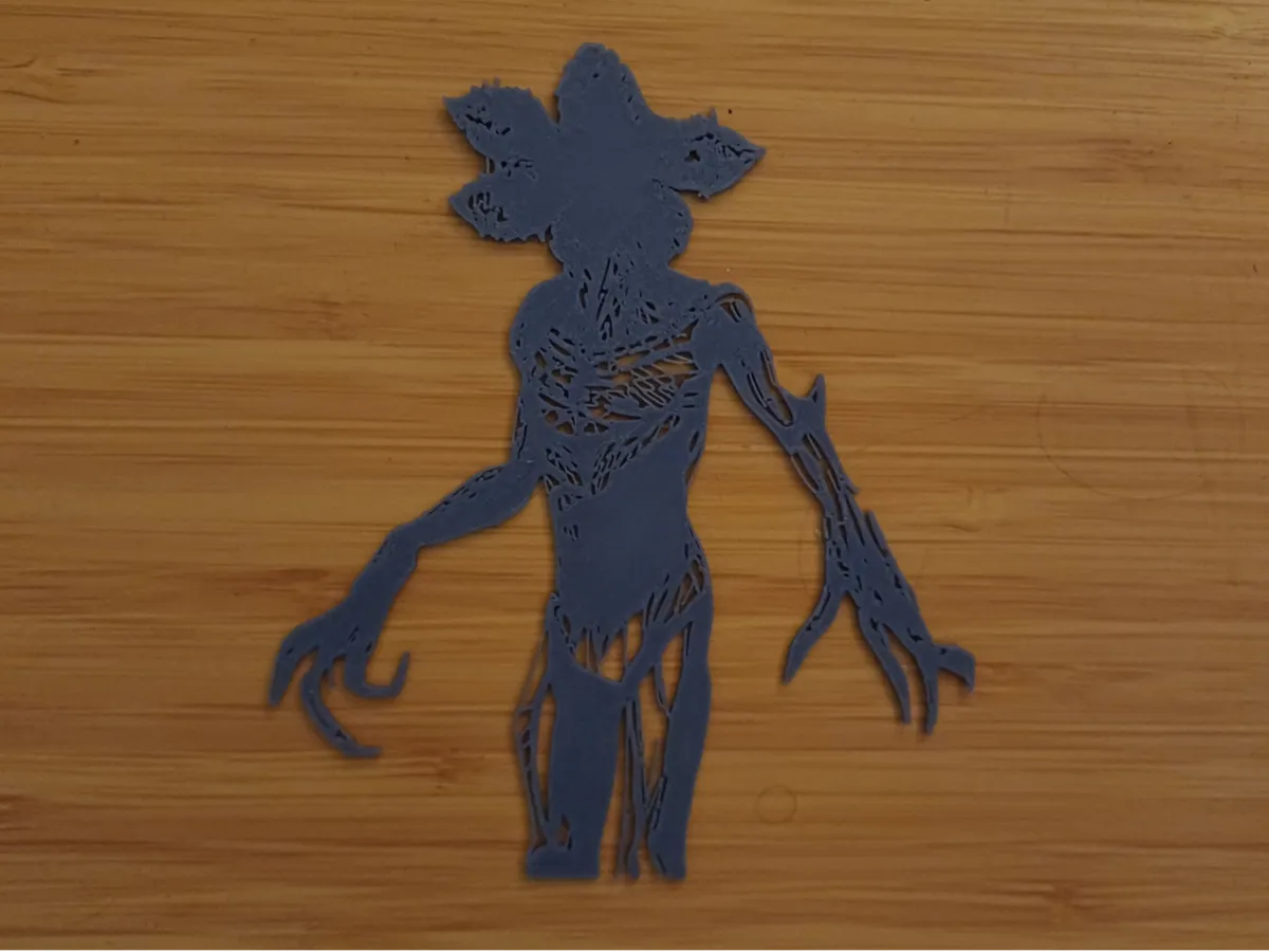 Demogorgon Stranger Things Wandkunst – Kostenloses 3D-Druckmodell ...
