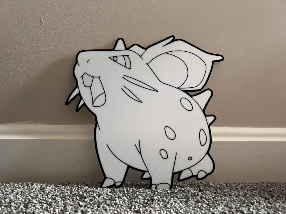 Pokemon - 0029 Nidoran LED Lamp by BeeTee 3D - MakerWorld