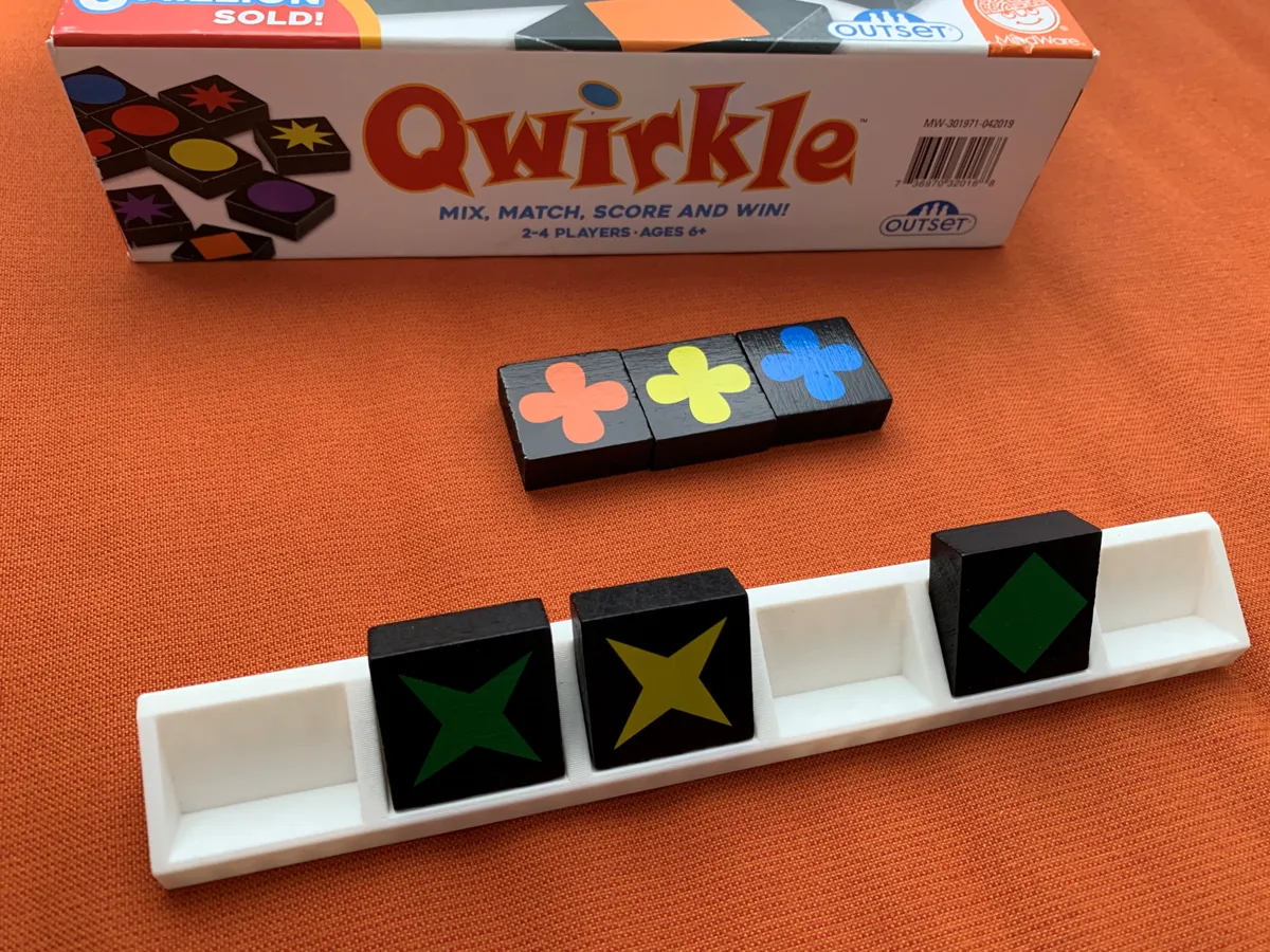Deluxe QWIRKLE Holder - Free 3D Print Model - MakerWorld