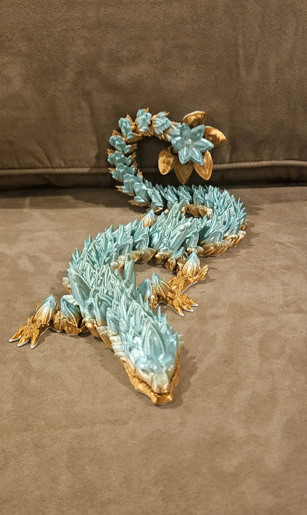 Flail Tail Prime Articulated dragon - Free 3D Print Model - MakerWorld