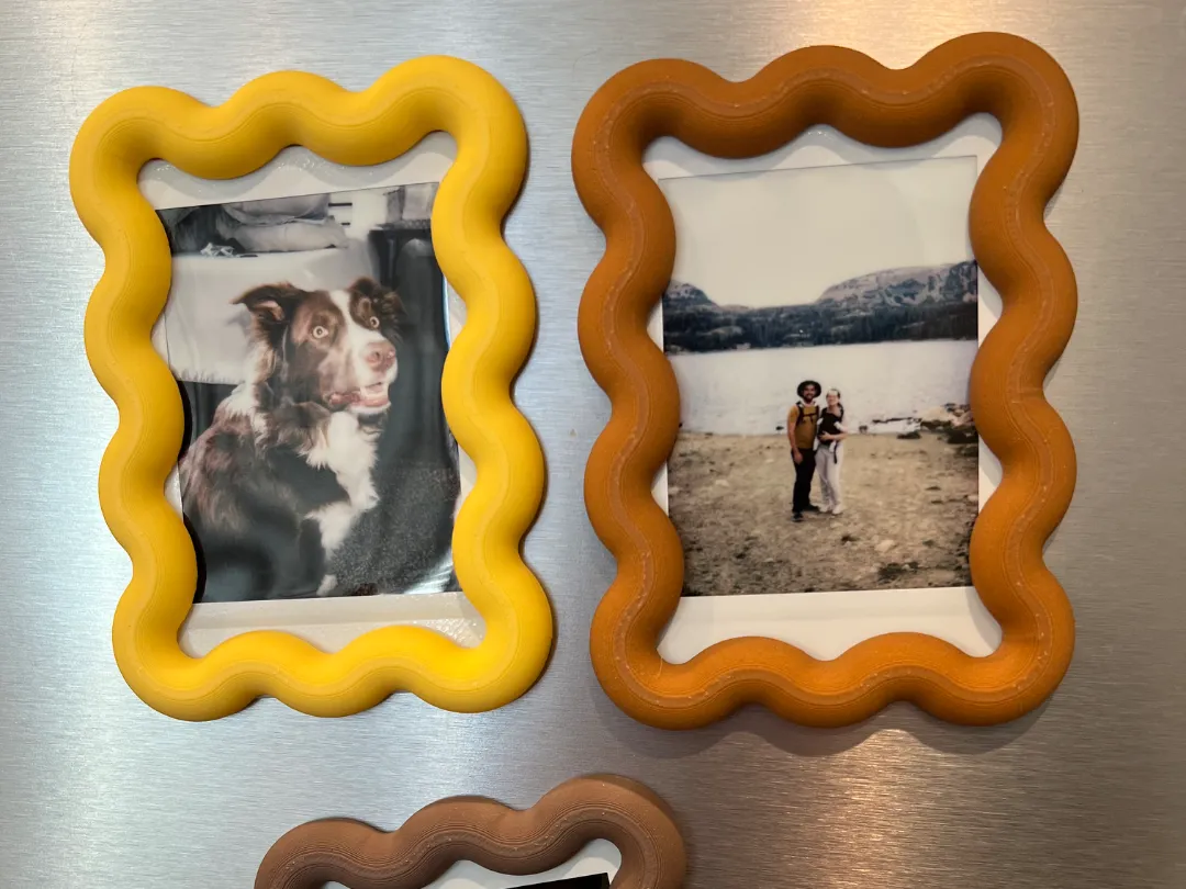 Instax Mini Frame Fridge Magnet - Free 3D Print Model - MakerWorld