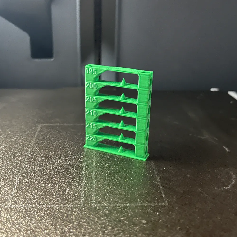 PLA temp tower 195 up to 220 by MikeProch MakerWorld: Download Free 3D Models