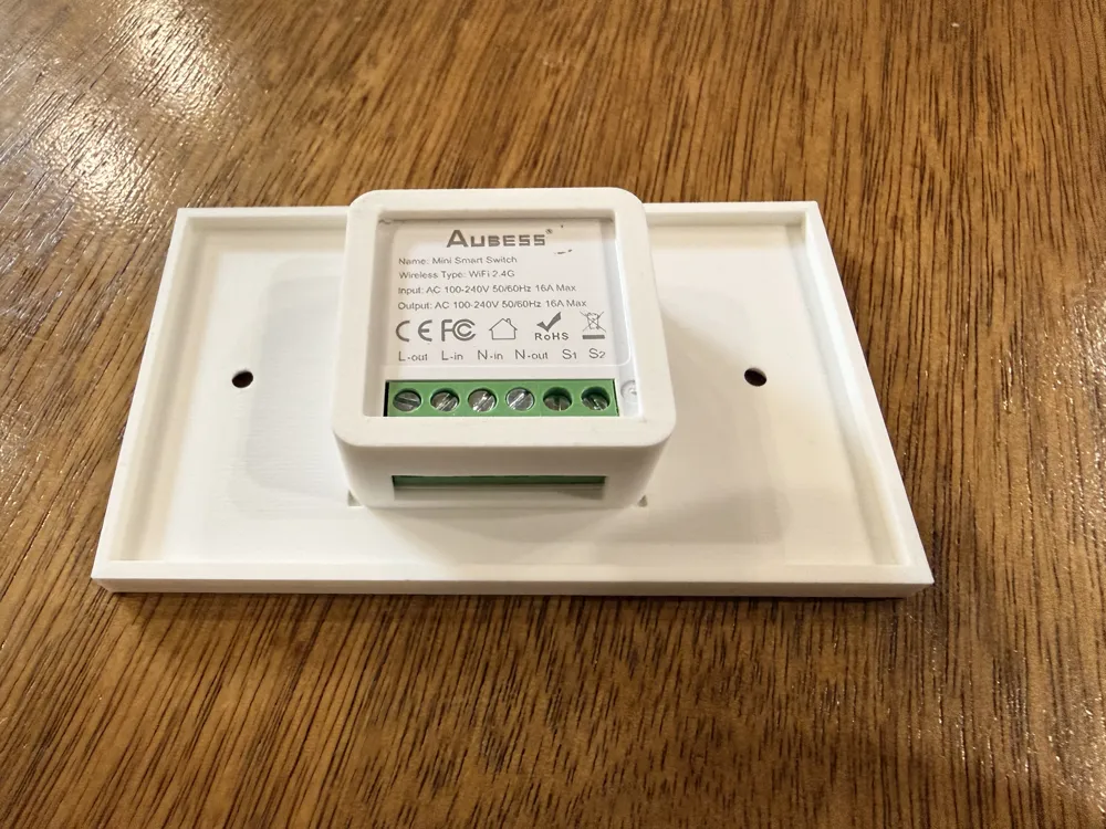 Placca 503 supporto mini smart switch V.2 - Modelo gratuito para ...