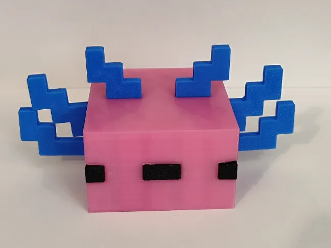 Minecraft Axolotl by Vedzik_ MakerWorld: Download Free 3D Models