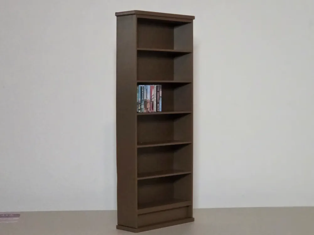 Billy Bookcase Miniature Doll House Book Tracker - Free 3D Print Model ...