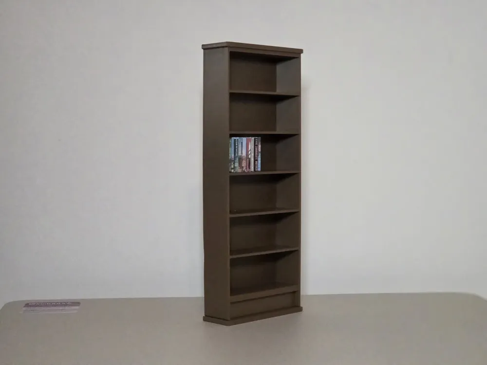 Billy Bookcase Miniature Doll House Book Tracker - Free 3D Print Model ...