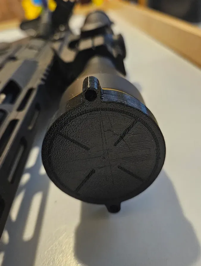 Leupold VX-I Rifle Scope 3-9x 40mm Lens Caps by layersforlife, LLC ...