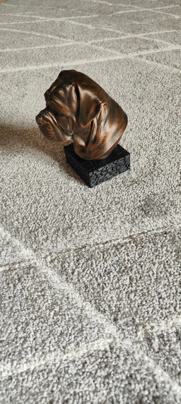 Cane Corso bust on a 12 cm high square base. by Frenk MakerWorld ...