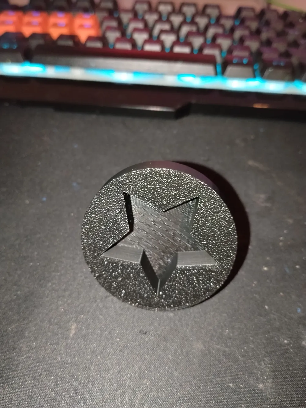 rubber stamp star - Free 3D Print Model - MakerWorld