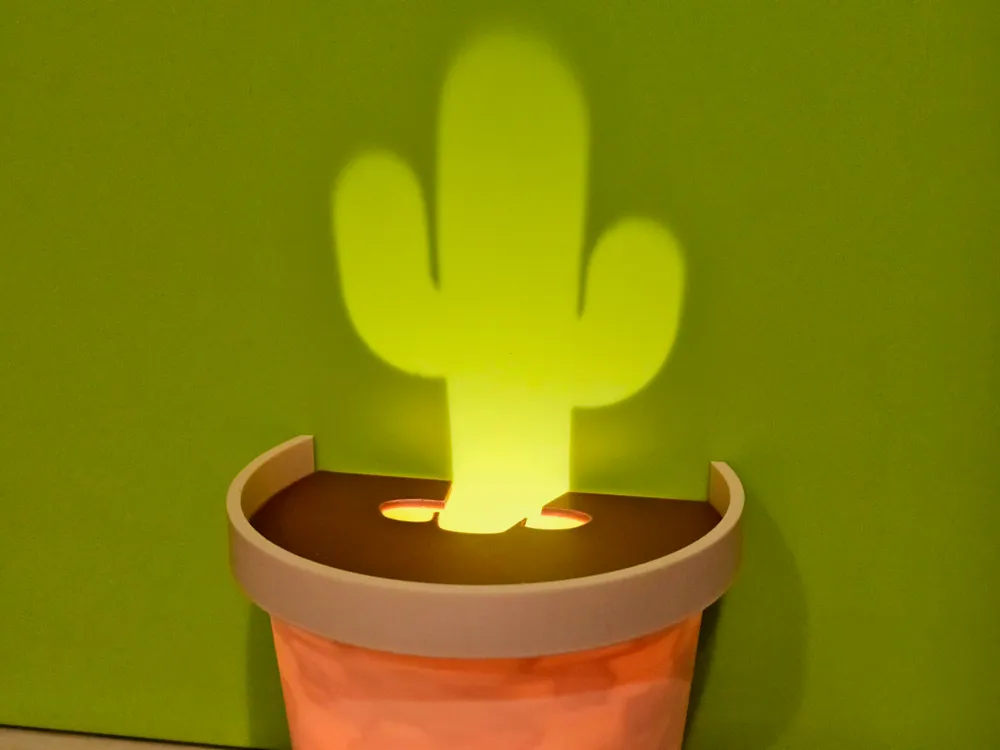 LumiPlant 植光 Stereographic projection plant by Layerse_3D - MakerWorld