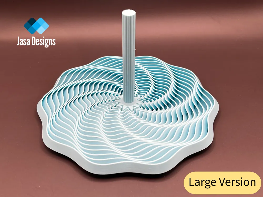 Wavy Star Fidget with Handle by Jasa Designs MakerWorld: Download Free ...