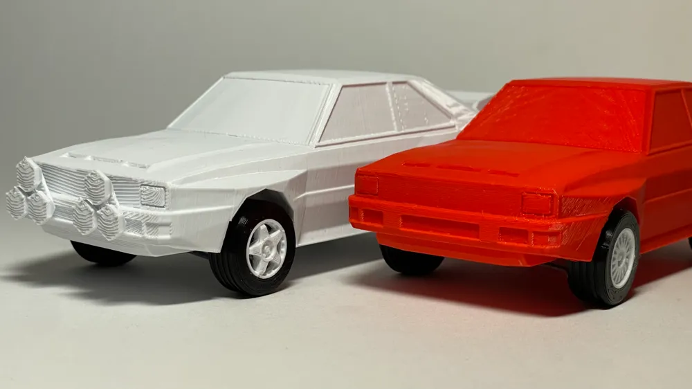 Low-Poly Audi Sport Quattro - Modular Cars by PhabulousPhantom - MakerWorld