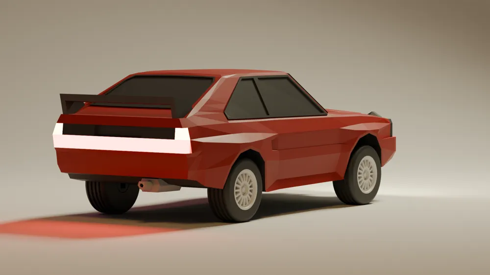 Low-Poly Audi Sport Quattro - Modular Cars by PhabulousPhantom ...