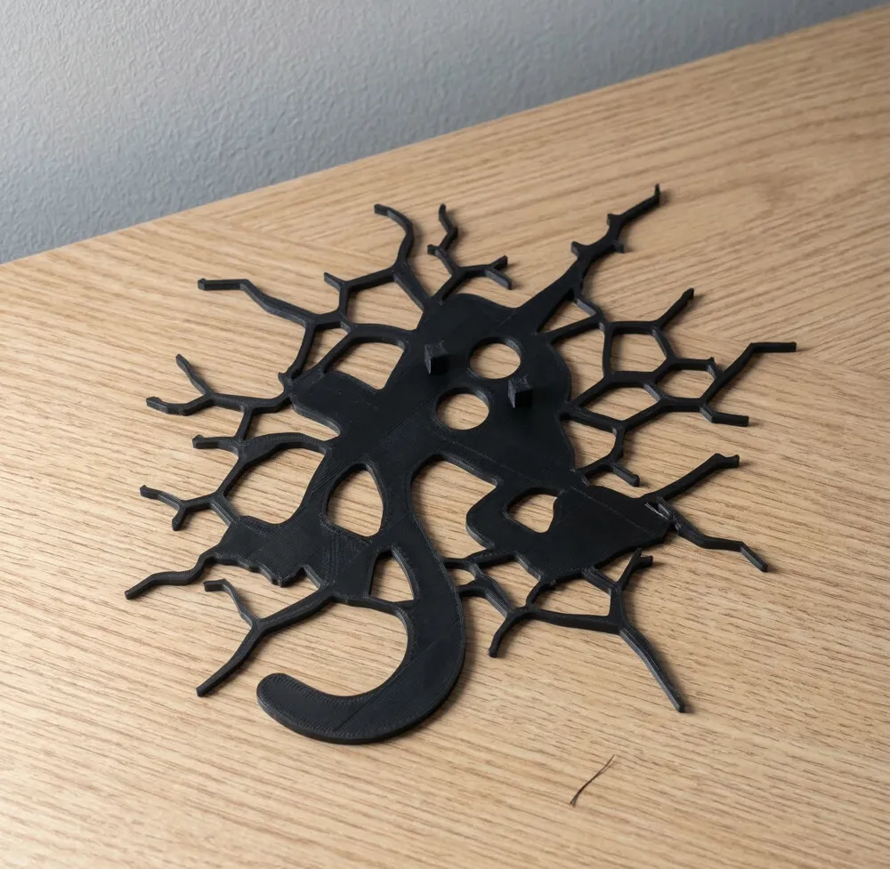 Dragon Splash - Fridge magnet - Free 3D Print Model - MakerWorld