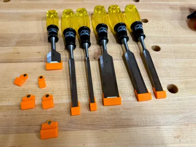 Magnetic Chisel Tip Guard/Protector, 1/4 to 1-1/2 inch by siming ...