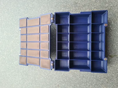 Stackable Sorting Box with Lid and Locking Mechanism - Free 3D Print ...