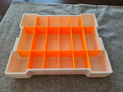 Stackable Sorting Box with Lid and Locking Mechanism - Free 3D Print ...