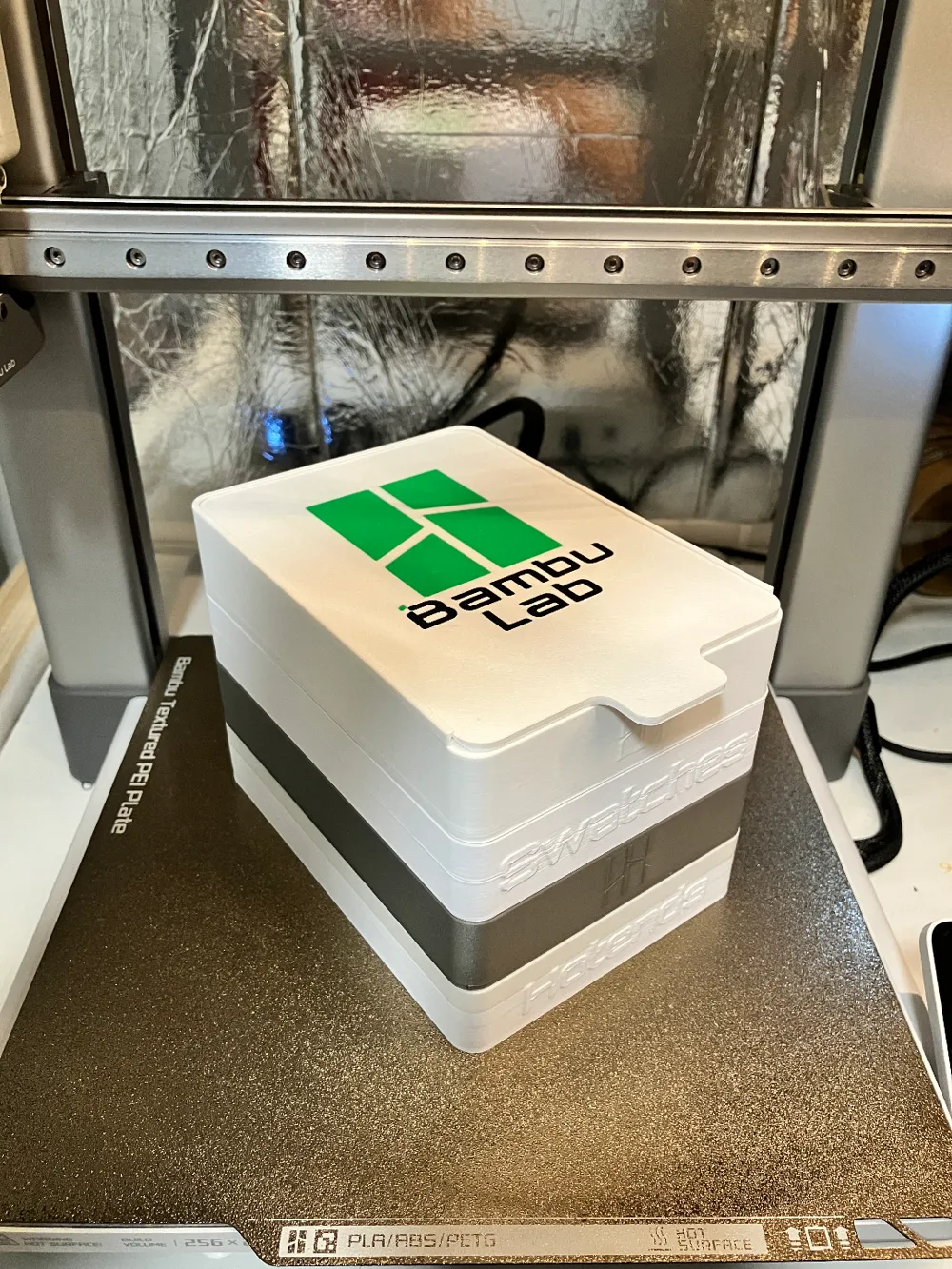 Stackable A1 (+Mini) Accessories Box with Lid - Free 3D Print Model ...