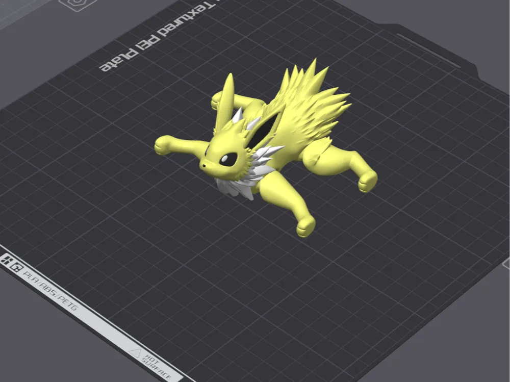 0135 Jolteon - flexible - articulated - Pokemon by oneforallstl ...