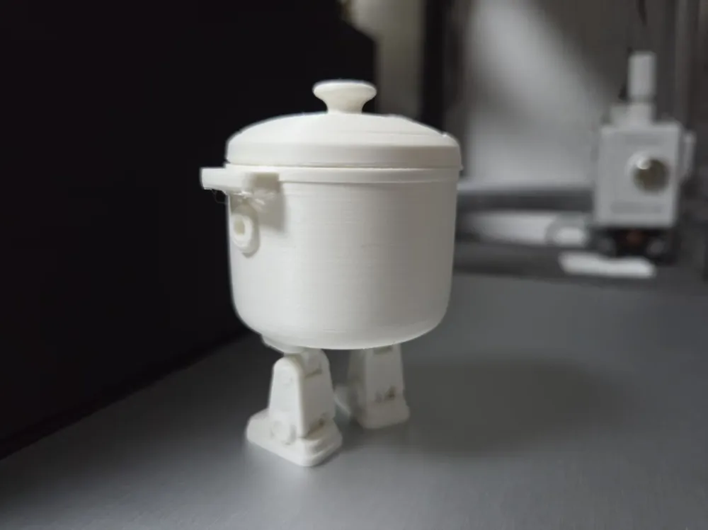 Self-propelled Rice Cooker Robot - Free 3D Print Model - MakerWorld