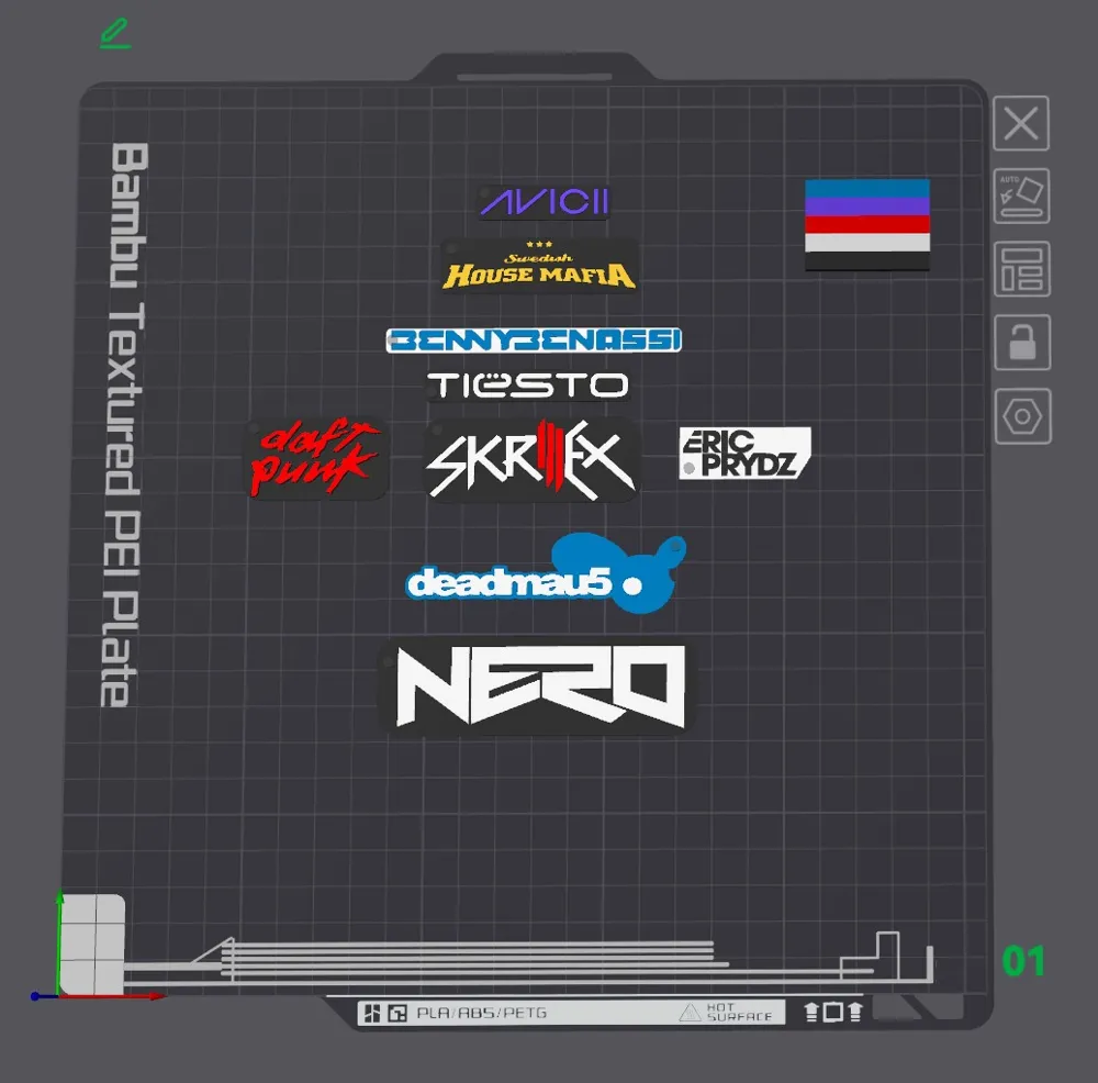 CLUBBING Logo+Keyring by MAFIA_SKULL 🥇 - MakerWorld