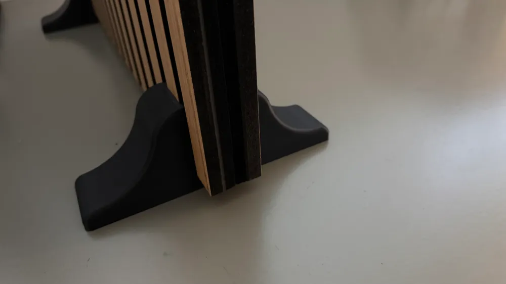 Acoustic panel feet - Free 3D Print Model - MakerWorld