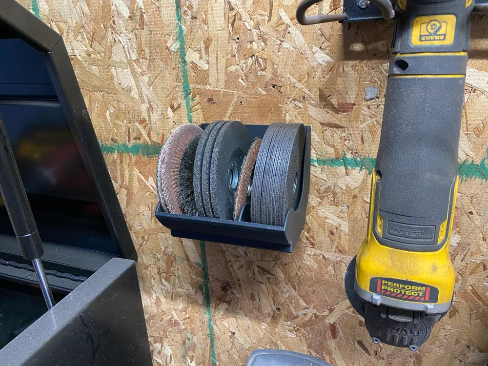 Grinder Disc Organizer by FallDamage MakerWorld: Download Free 3D Models