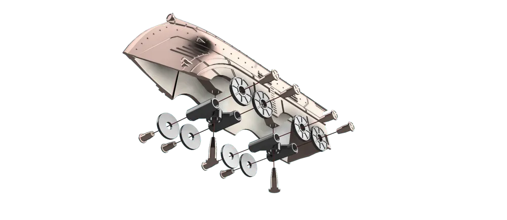 Snowpiercer Train Ikea Brio/Lillabo - Free 3D Print Model - MakerWorld
