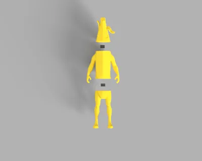 Fortnite peely by JerryieMakerWorld: Download Free 3D Models