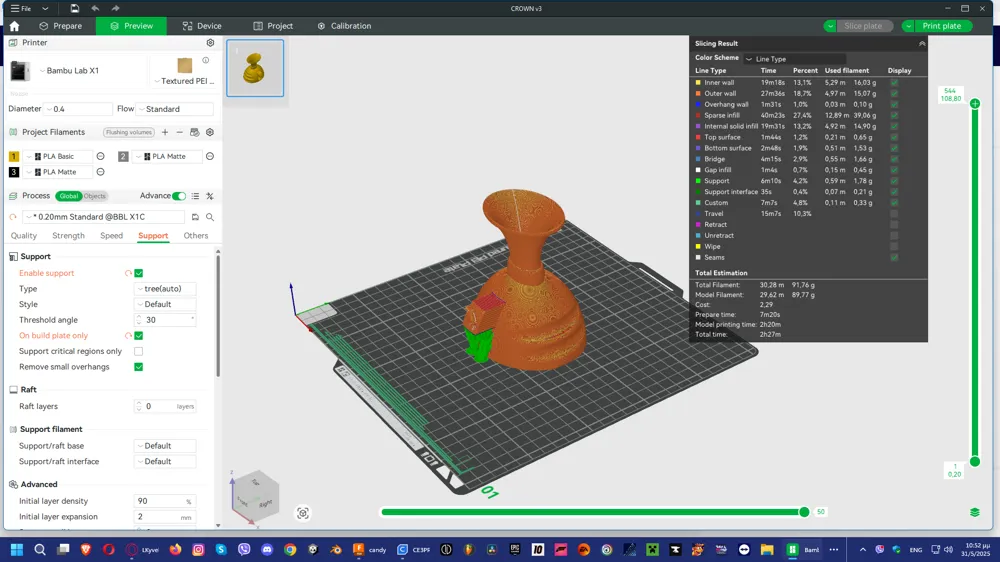 "CANDY"dispencer by LKyvellos MakerWorld: Download Free 3D Models